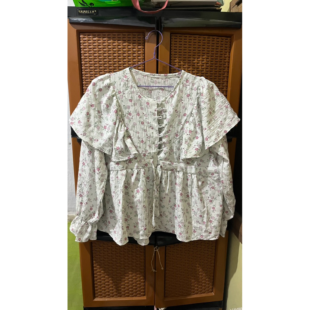 Jual NO NEGO! preloved blouse floral | Shopee Indonesia