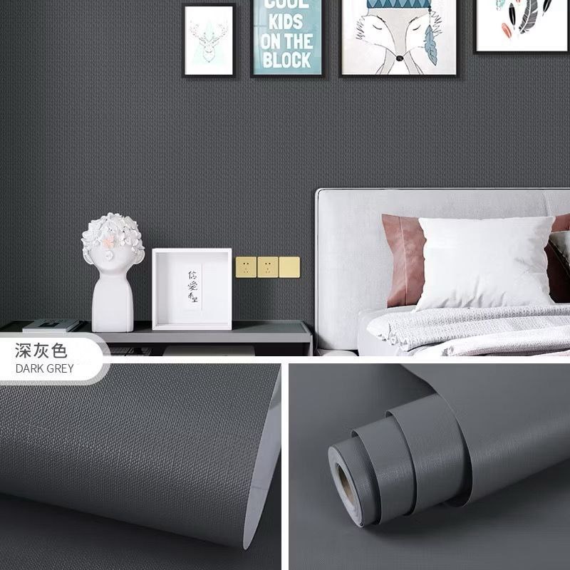 Jual Wallpaper Dinding Warna Polos Premium – Ukuran 45cm x 8m | Shopee ...
