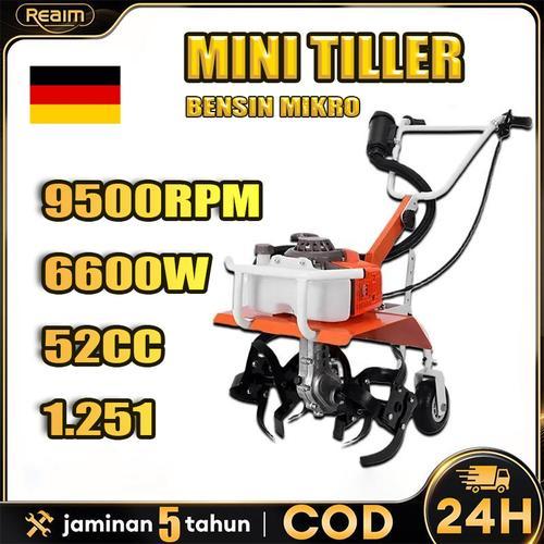Jual Rotary Mini Tiller Alat Penggembur Tanah 52CC 2-Stroke Petrol ...