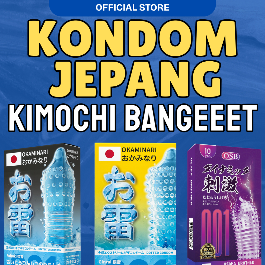 Jual Kondom Jepang 001 Gerigi Tipis Premium Viral Privasi Bonus ...