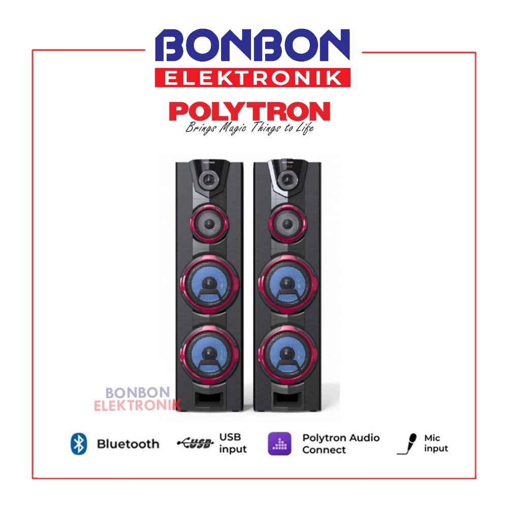 Jual Polytron Active Speaker Bluetooth PAS-8F28 / PAS8F28 | Shopee ...