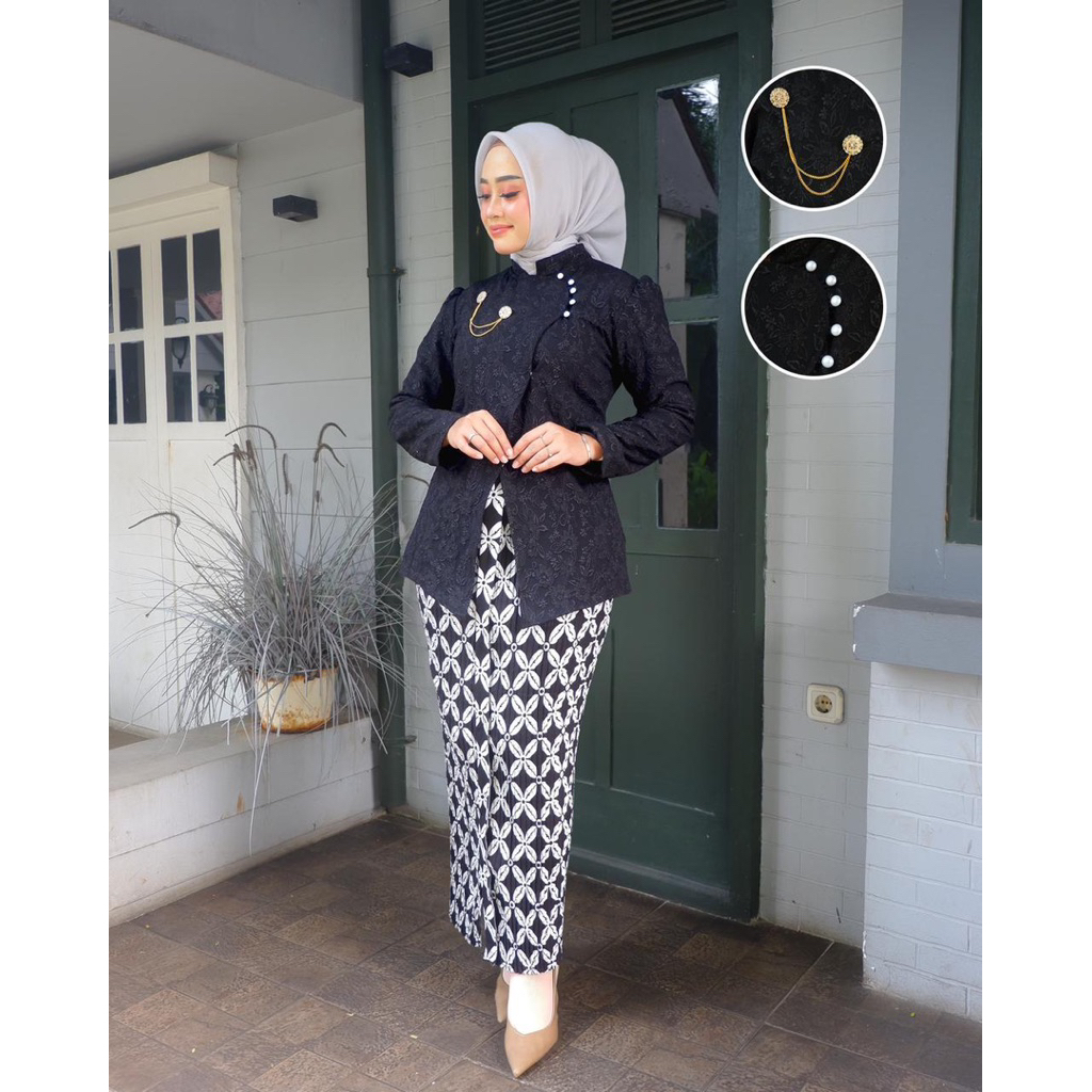 Jual SR Kebaya / New Kebaya Janggan Jaguard Kretek / Kebaya Jaguard Set ...