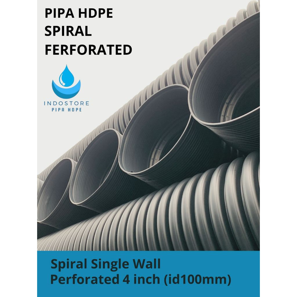 Jual PIPA HDPE SPIRAL PERFORATED (SWC) PIPA DRAINASE AIR BERLUBANG ...