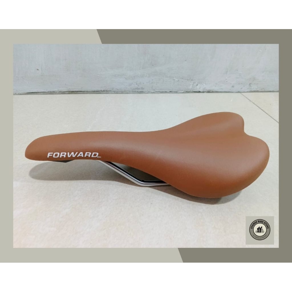 Jual SADEL FORWARD COKELAT Sadel Empuk Saddle Sadel Lebar Empuk Hitam ...