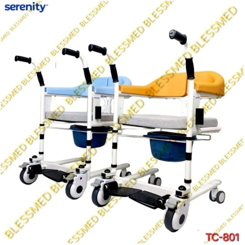 Jual Kursi Roda Transfer Pasien BAB Commode Chair Manual Serenity TC ...