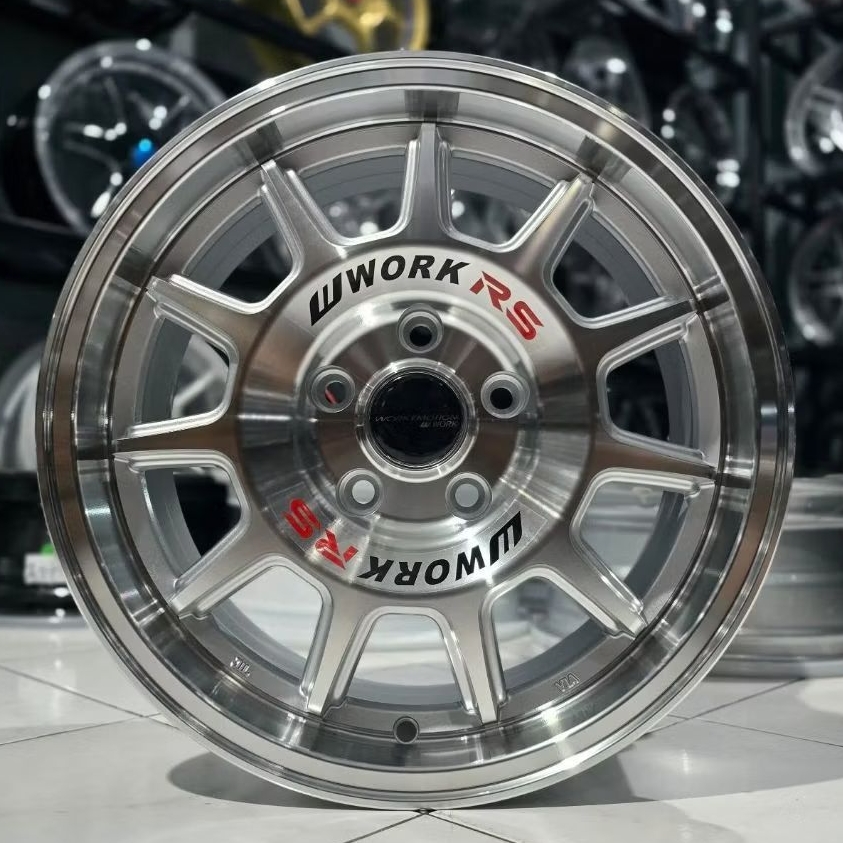 Jual velg racing WORK RS R16 LEBAR 7 PCD 5X114,3 velg mobil r16 velg ...