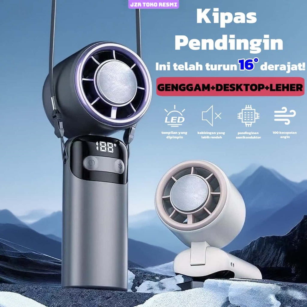 Jual Kipas Portabel Genggam Mini Kipas Angin Turbo Pendingin ...