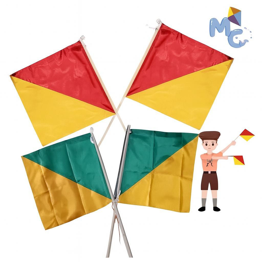 Jual Bendera Pramuka Semaphore Tongkat Stik HW Semapore Simapur ...