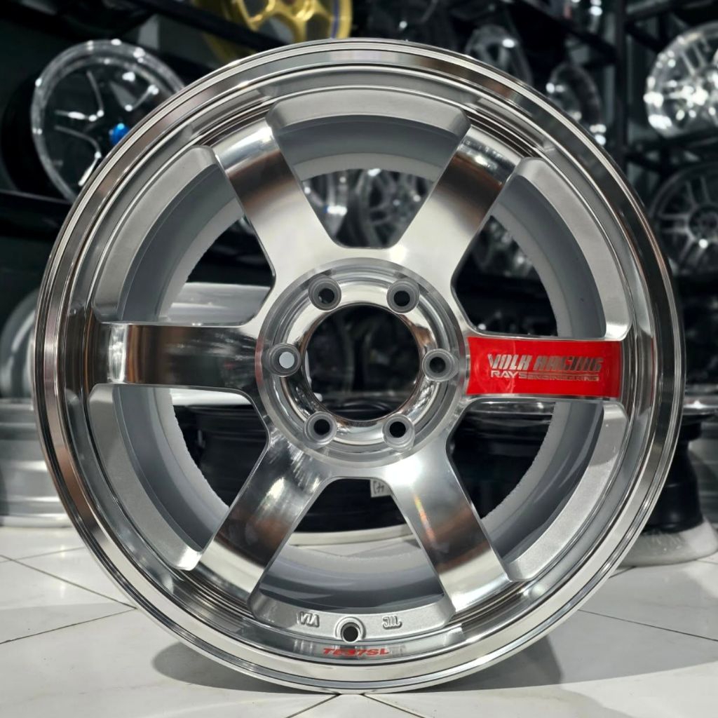 Jual velg racing TE37 FLOW FORMING R18 PCD 6X139,7 velg racing R18 velg ...
