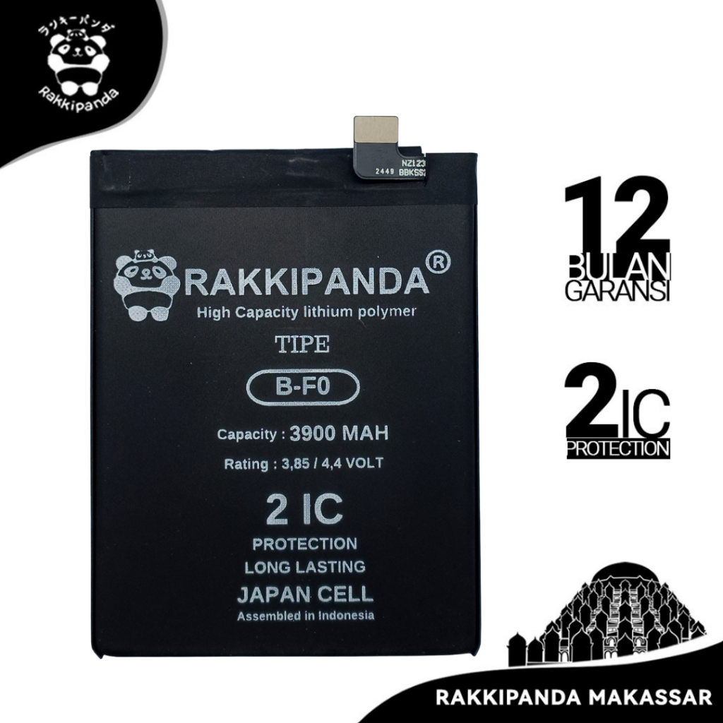 Jual Baterai HP RakkiPanda B-F0 Vivo V11 Pro 1804 Bergaransi Battery ...