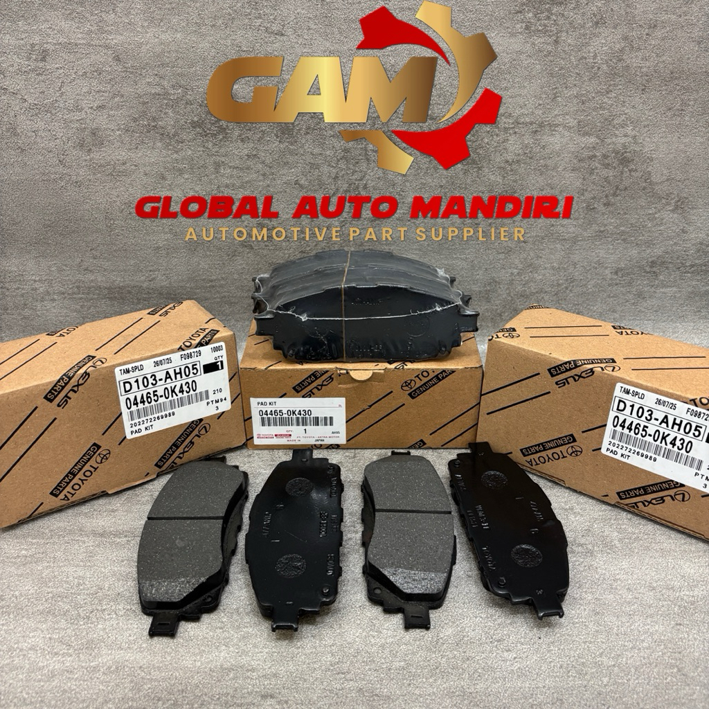 Jual Brake Pad frt/ Kampas Rem Depan Toyota Innova Reborn Venturer ...
