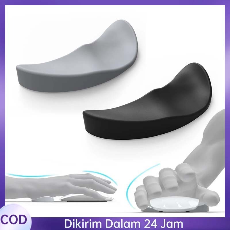 Jual Mouse Wrist Pad Support - Bantalan Pergelangan Tangan Hitam/Abu ...