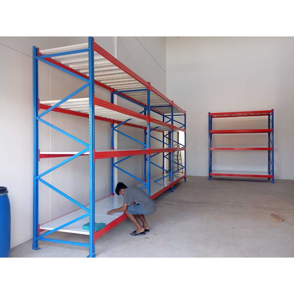 Jual Rak Besi Gudang Heavy Duty Shelving Type Dc-70 Kapasitas 1000Kg ...