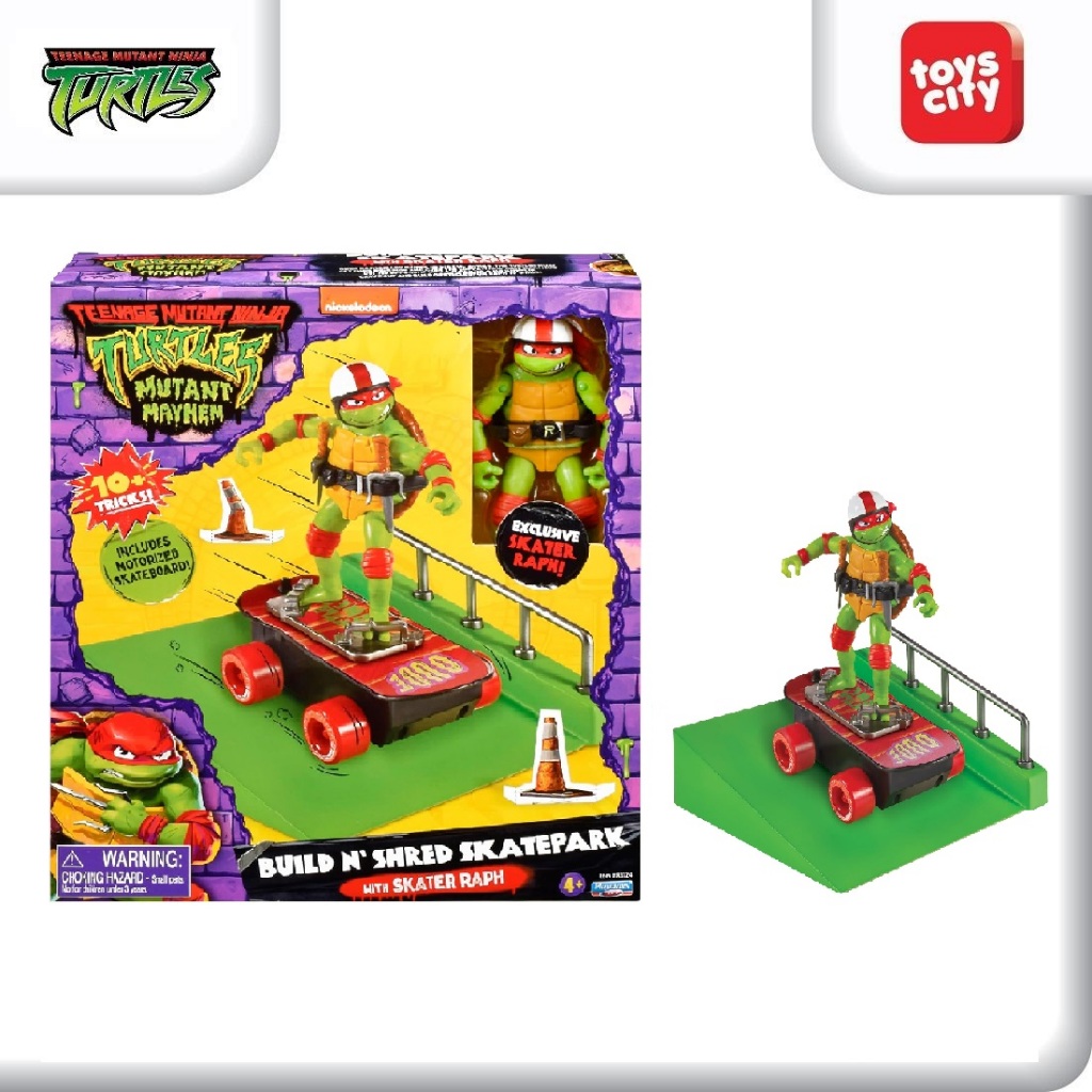 Jual Teenage Mutant Ninja Turtles Build N' Shred Skatepark, Mutant ...