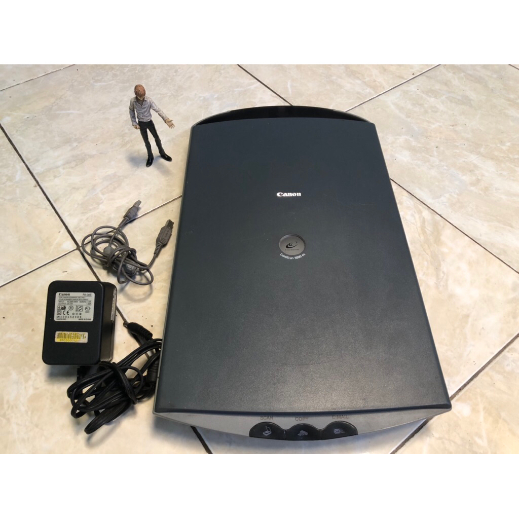 Jual Flatbed Scanner A4 Letter CANON CanoScan 3000EX second normal ...