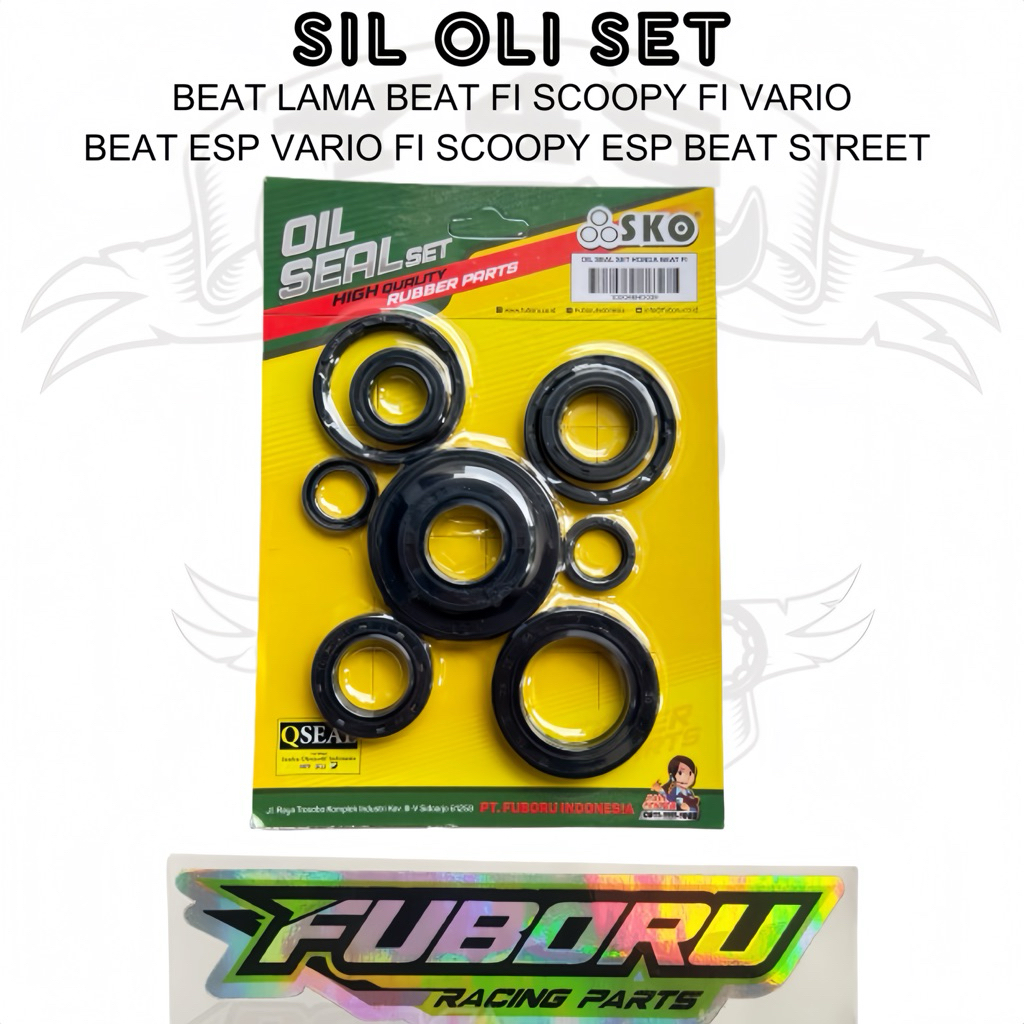 Jual SEAL SIL OLI SET KOMPLIT BEAT SPACY SCOOPY KARBU BEAT FI ACOOPY FI ...