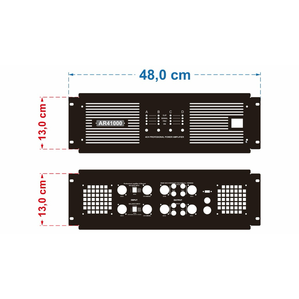 Jual PLAT POWER 3u 4chanel. GRATIS CUSTOM NAMA | Shopee Indonesia