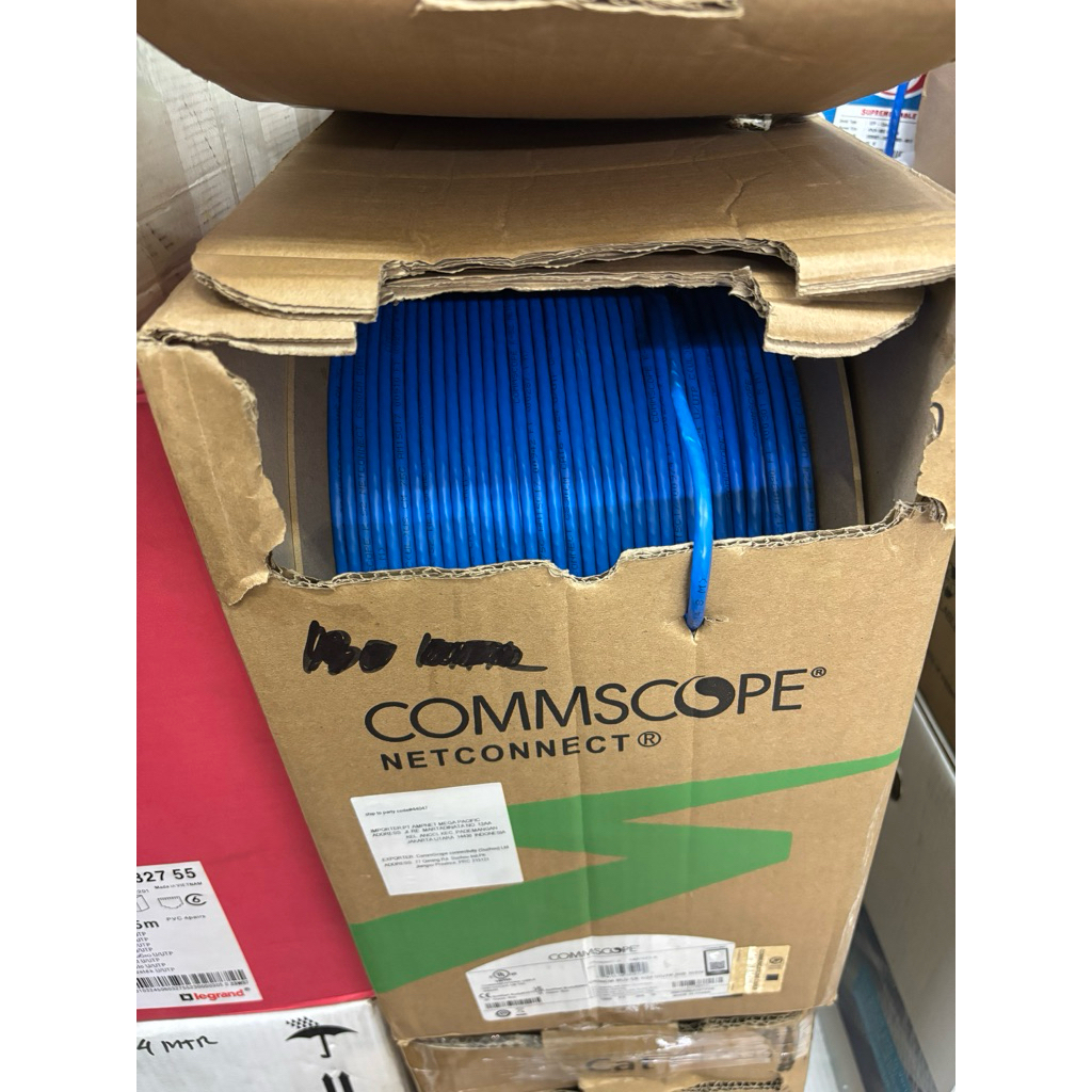 Jual kabel LAN UTP CAT 6 AMP COMMSCOPE HARGA METERAN | Shopee Indonesia