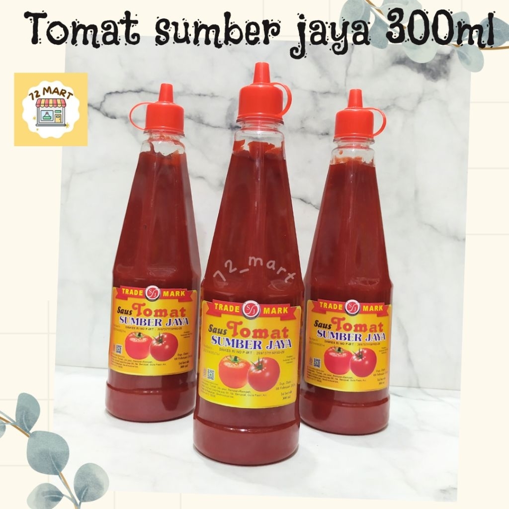 Jual Tomat Sumber Jaya 300ml/Saos Nasi Goreng Merah/ciri khas Makassar ...
