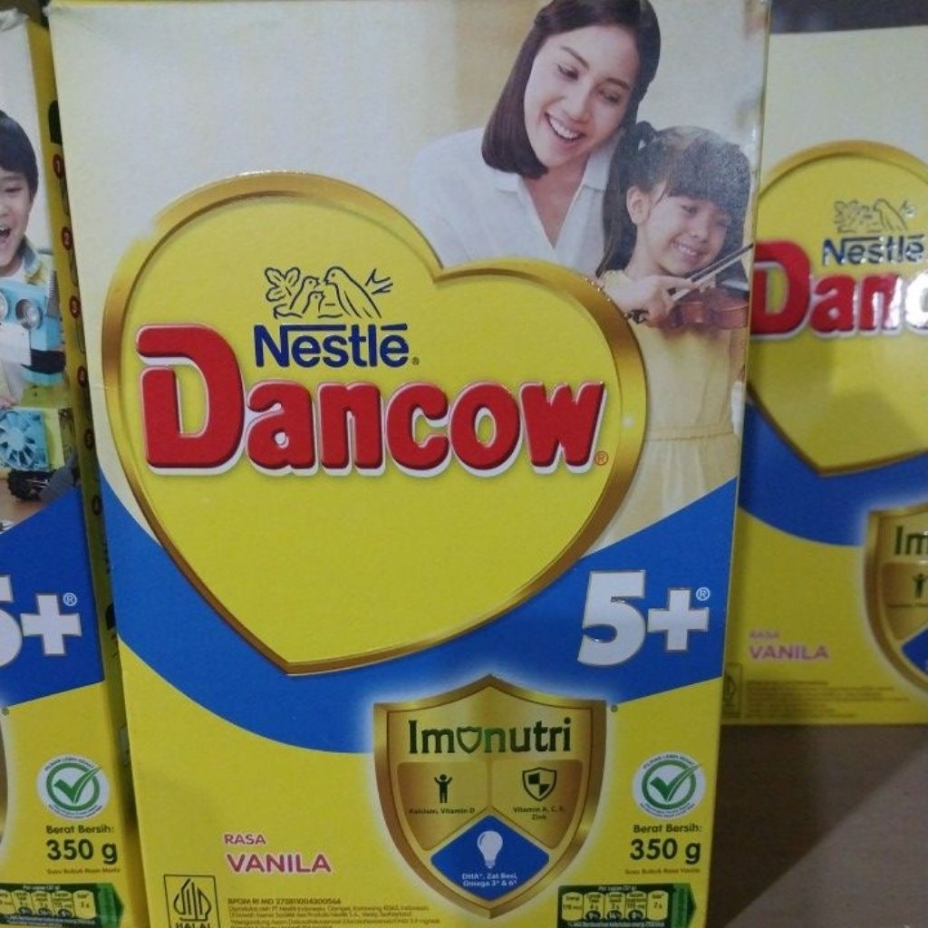 Jual Nestle Dancow 5+ Nutritods Usia 5-7 Tahun Rasa Madu 350 Gram Box ...