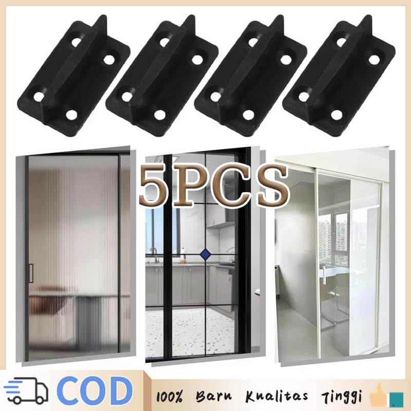 Jual 5pcs Guide Lantai Sliding Stopper Pintu Geser Sliding Door Guide ...