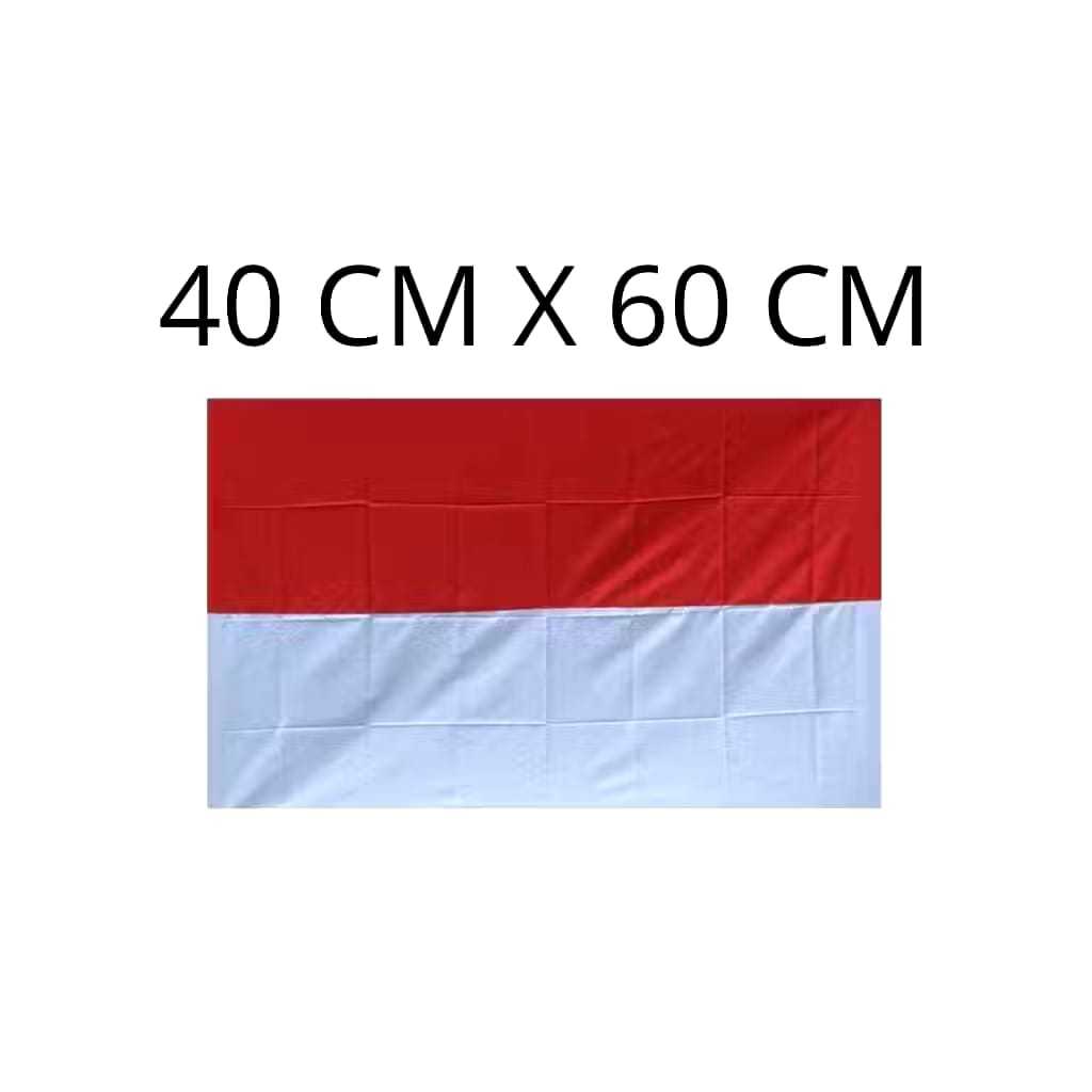 Jual Veiso_Bendera Merah putih/bendera ukuran 40x60 cm / bendera ukuran ...