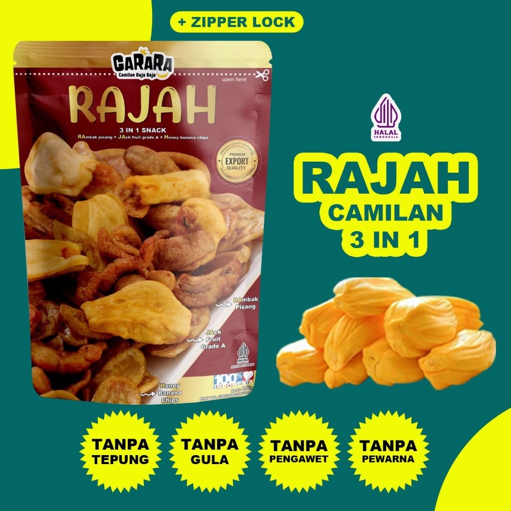 Jual RAJAH 260g(Favorite) : RAmbak pisang, JAck fruit & Honey Banana ...