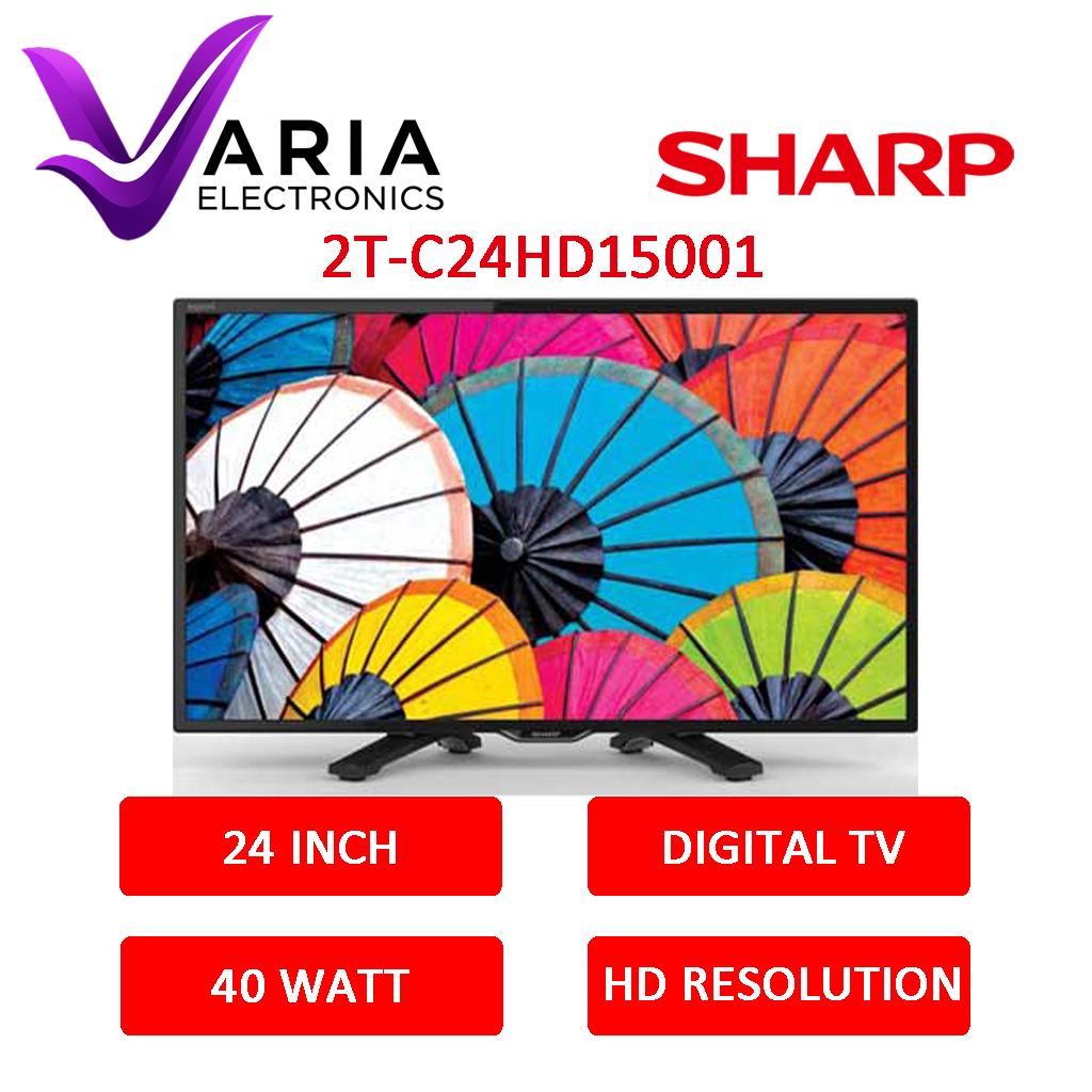 Jual LED TV SHARP 24 INCH 2T-C24HD15001 DIGITAL TV | Shopee Indonesia