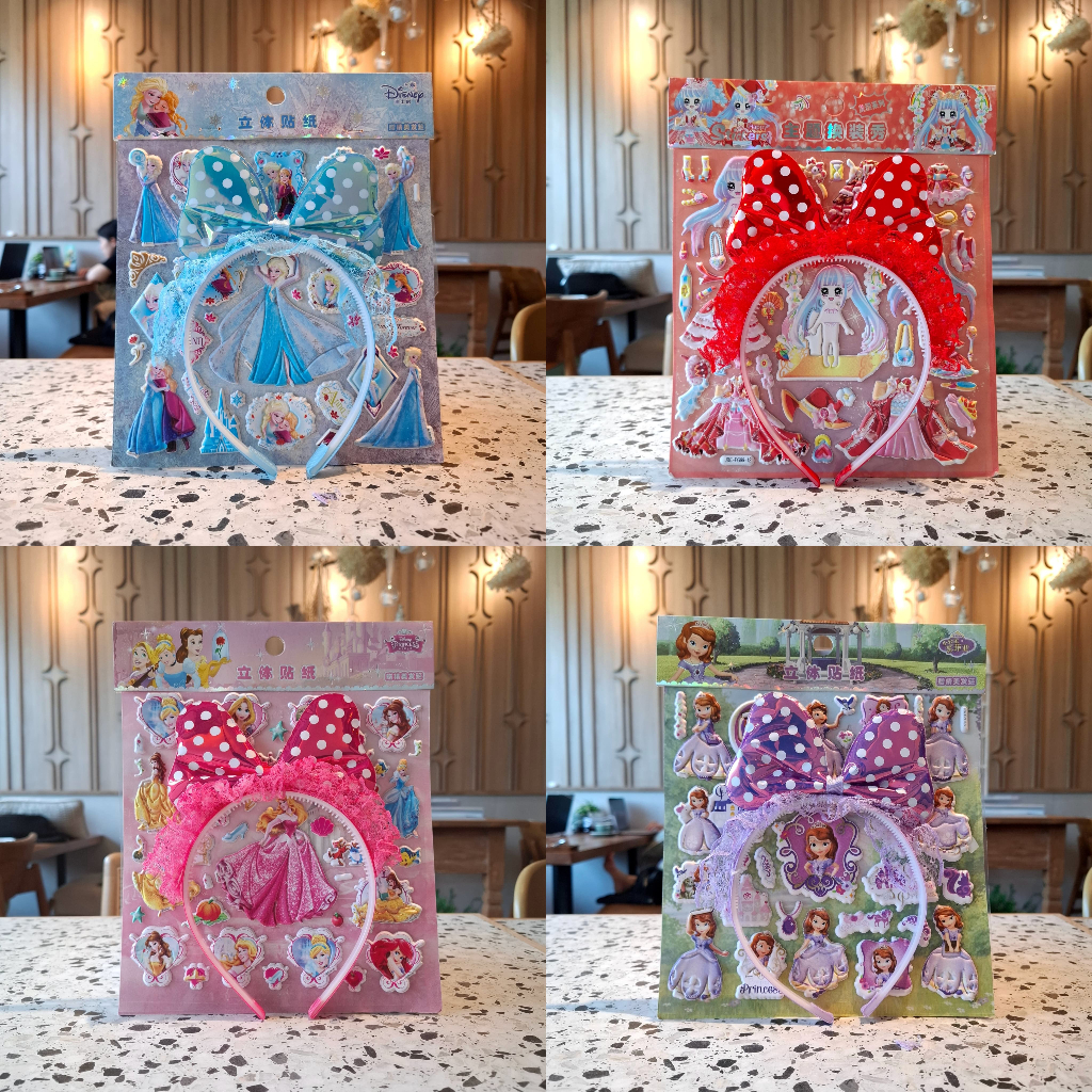 Jual [JBE-FG99] Gambar Tempel Stiker Bando Sticker Timbul Anak Karakter ...