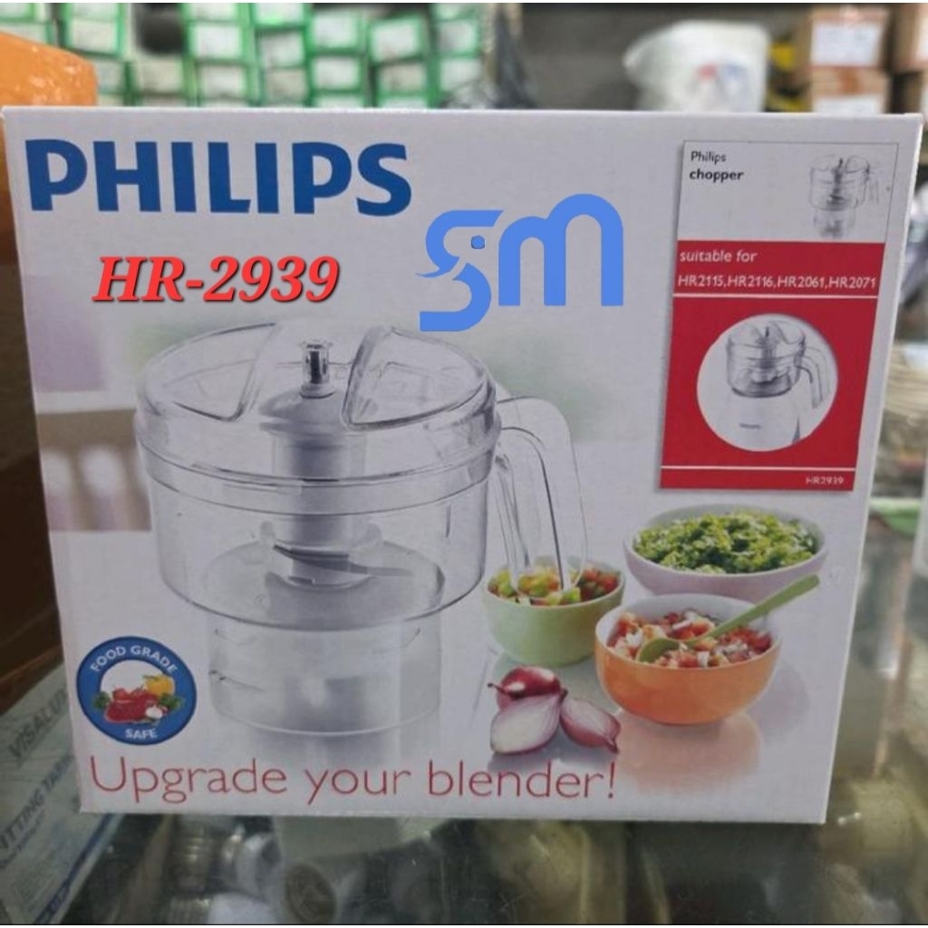 Jual Chopper Blender Philips HR-2939 attachment HR2939 Tanpa mesin ...