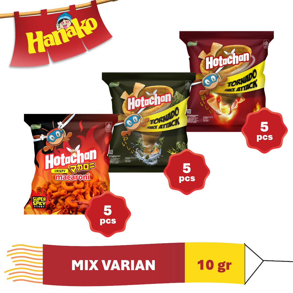 Jual Hotachan Snack Mix Varian 15 x 10 gr | Shopee Indonesia