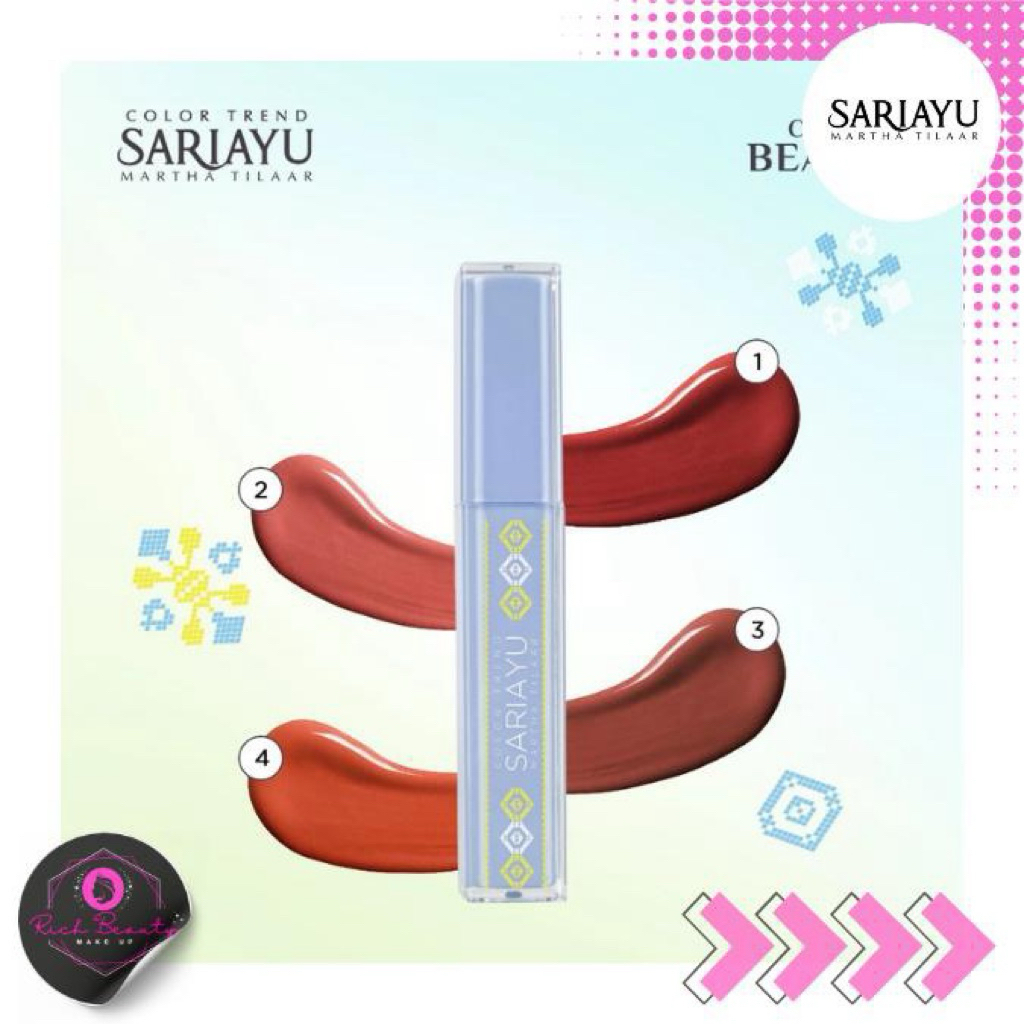 Jual SARIAYU COLOR TREND DEAR MAHAMERU TINTED LIP OIL | Shopee Indonesia