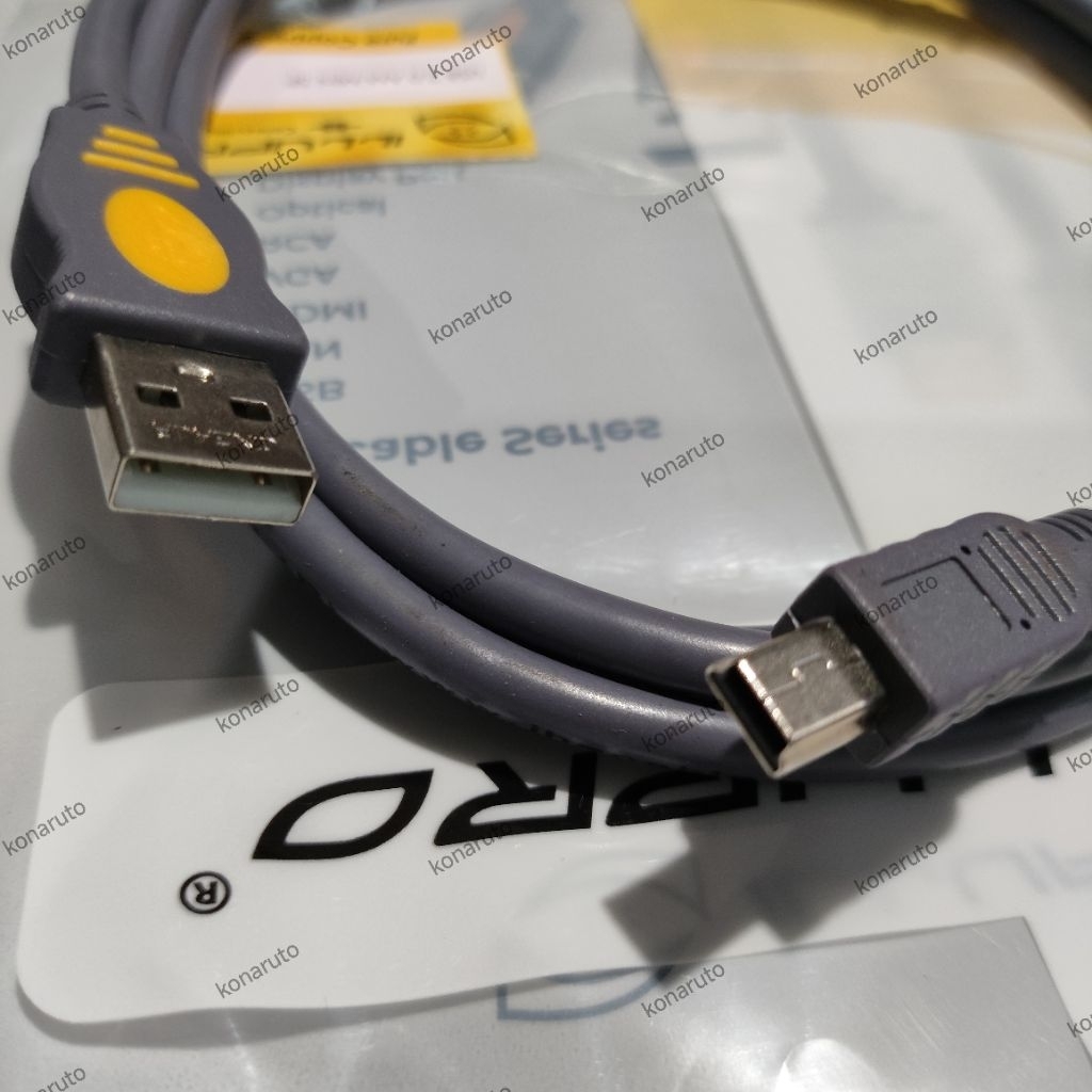 Jual Kabel Data USB AM - Mini 5Pin 60 cm 5 Pin ps harddisk hdd dll ...