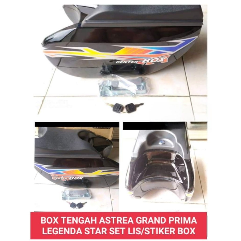 Jual BOX TENGAH BOX BARANG BOX BONCENGAN ANAK TOOLBOX KUNCI HONDA ...