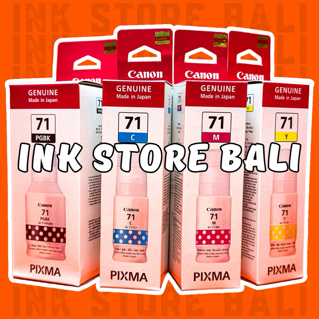 Jual TINTA CANON 71 UNTUK PRINTER CANON PIXMA G1020 | G1730 | G1737 ...