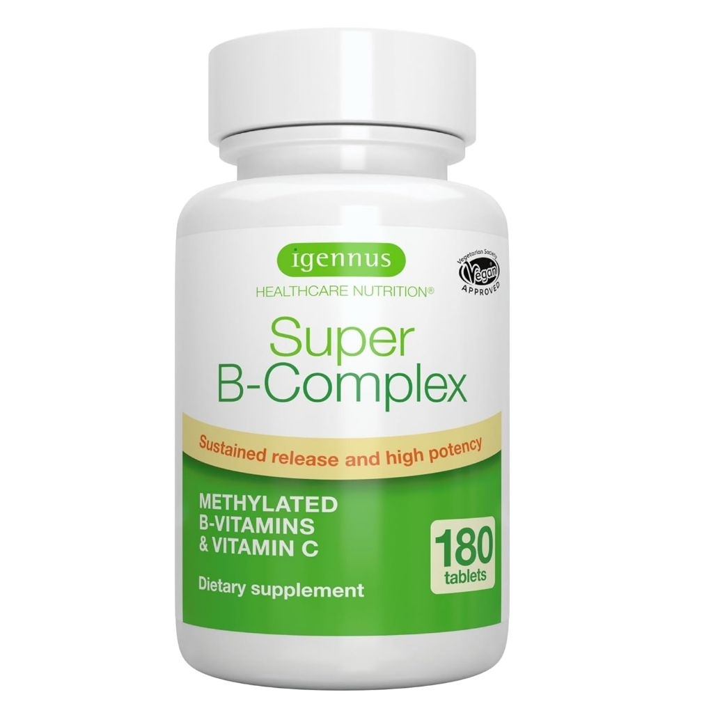 Jual Super B-Complex Methylated B-Vitamin MTHFR with Methylfolate & B12 ...