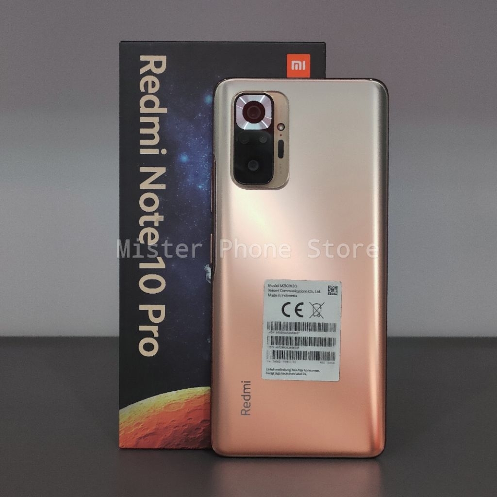 Jual Xiaomi Redmi Note 10 Pro 6/64 GB Ex Resmi Indonesia Second Bekas ...