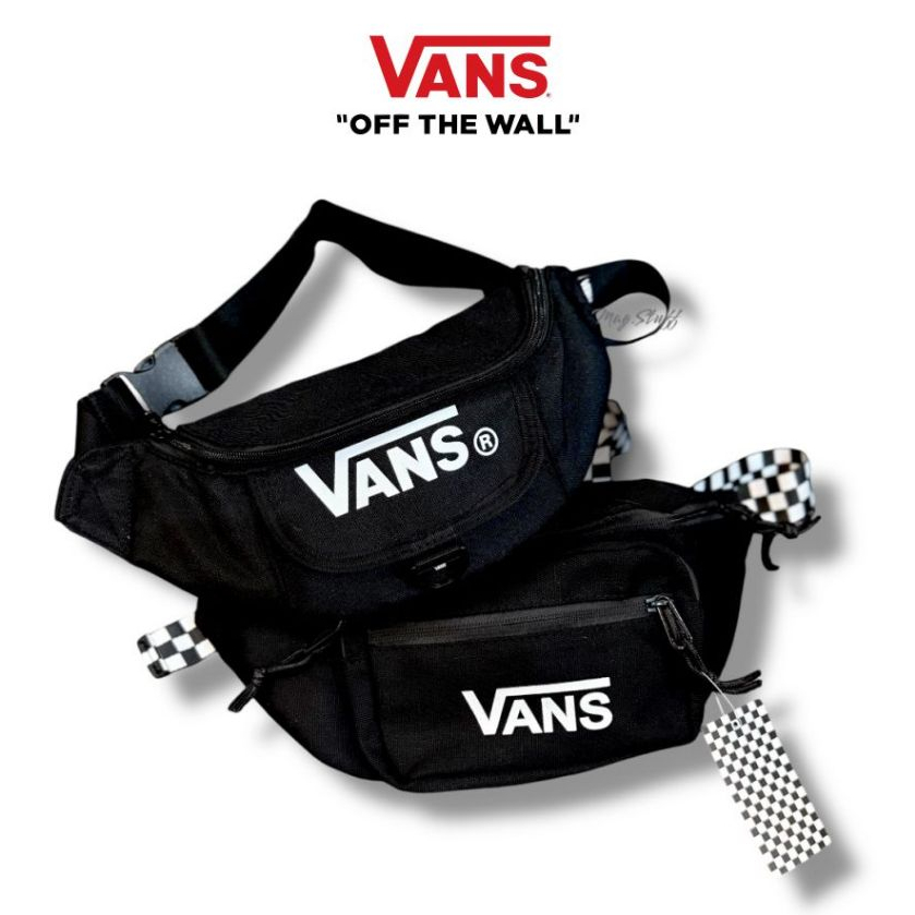 Jual V4ns Tas Selempang Pinggang Bagu Pria Wanita Waist Bag Claasic Gym ...