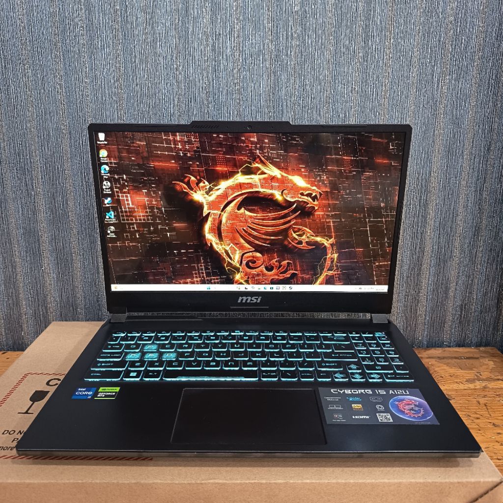 Jual Laptop Gaming MSI CYBORG 15 A12UDX, Core I7 - 12650H Gen 12Th ...