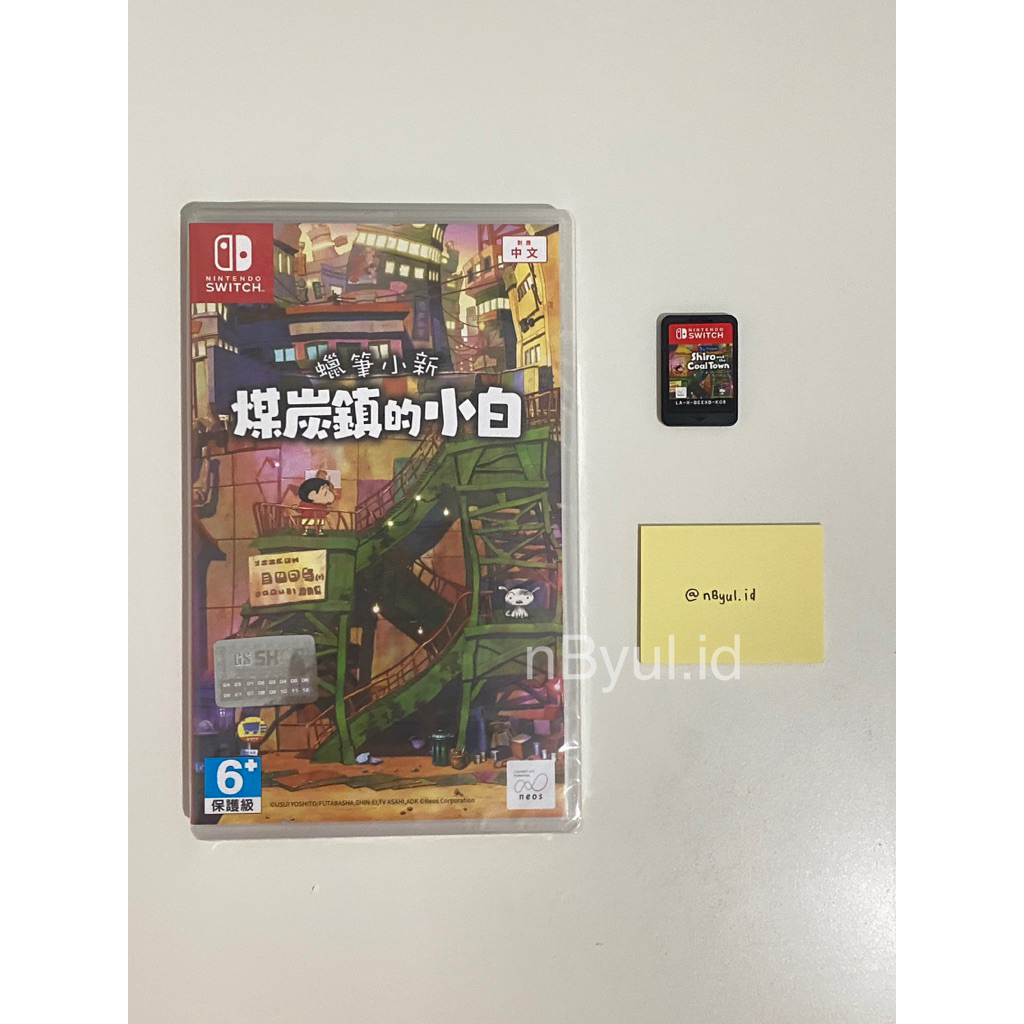 Jual Game Nintendo Switch Shin chan Shiro and The Coal Town Preloved ...