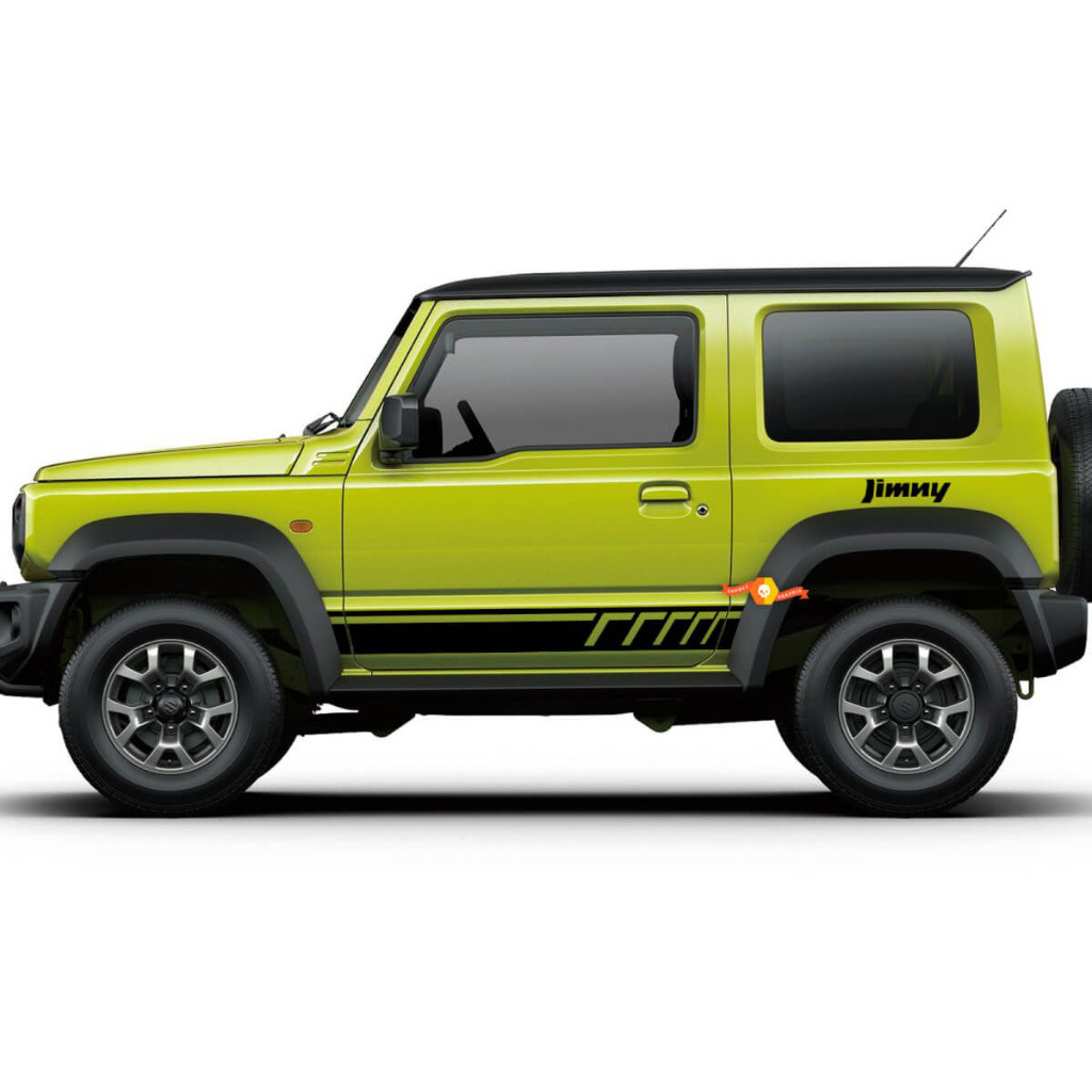 Jual Sticker Suzuki Jimny 5 pintu Suzuki Jimny long Sticker mobil jeep ...