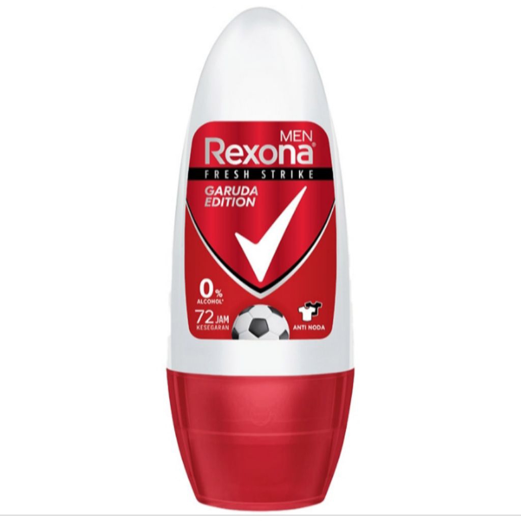 Jual Rexona Men Garuda Edition Deodoran Roll On Fresh Strike 40ml ...