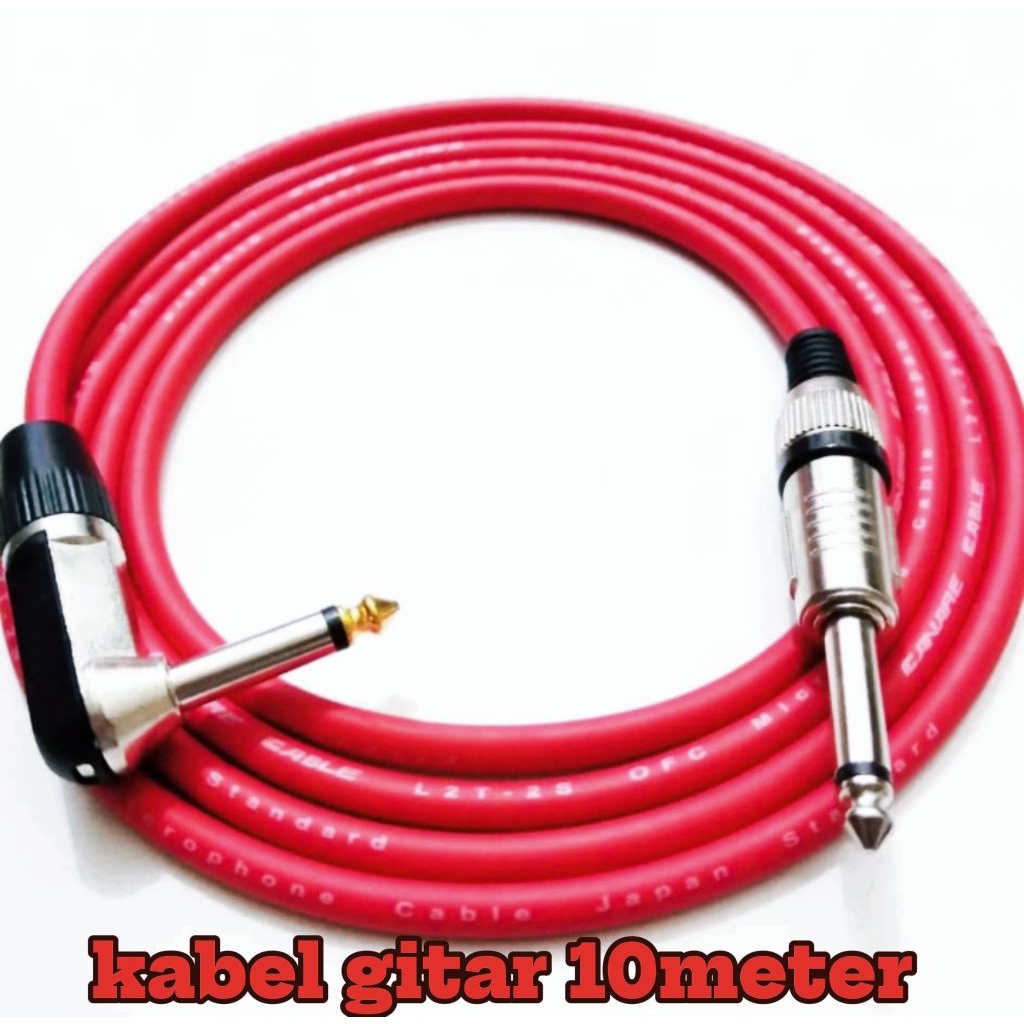Jual kabel gitar 10meter Jack L. | Shopee Indonesia