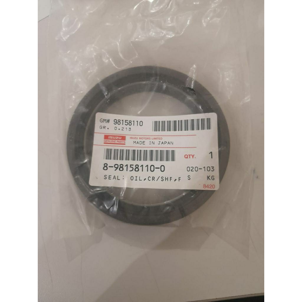 Jual SEAL DEPAN / SEAL FRONT 4JJ / SH130 ORI XZ1262E 8-98158110-0 ...