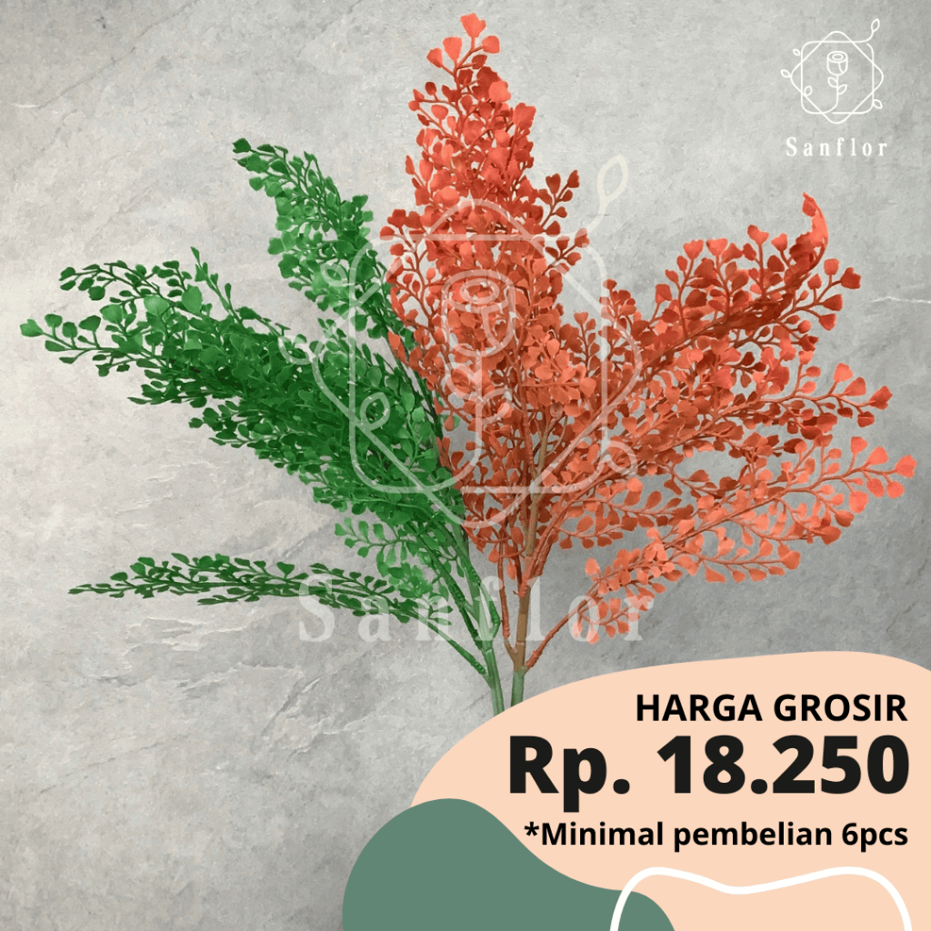 Jual MINI CELERY LEAVES/ BUNGA ARTIFICIAL/ TANAMAN HIAS PLASTIK/ HIASAN ...