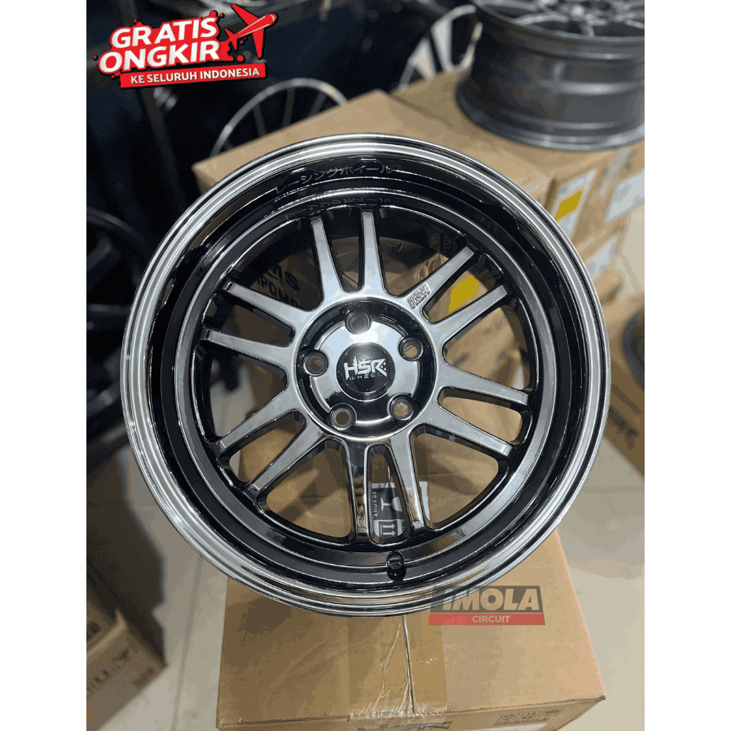 Jual Velg Mobil RPF 1 Black Chrome Ring 17 Pnp Innova Xpander HRV Rush ...