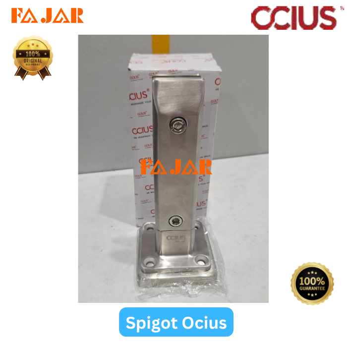 Jual Glass Spigot Railing Tiang Jepit Partisi Kaca Balustrade Spigot ...