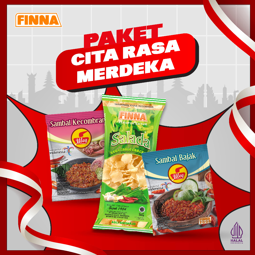 Jual Finna Cita Rasa Merdeka [Spesial Kemerdekaan] | Shopee Indonesia