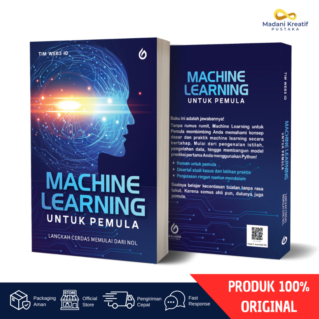 Jual Buku Machine Learning untuk Pemula: Langkah Cerdas Memulai dari Nol - Madani Pustaka ...