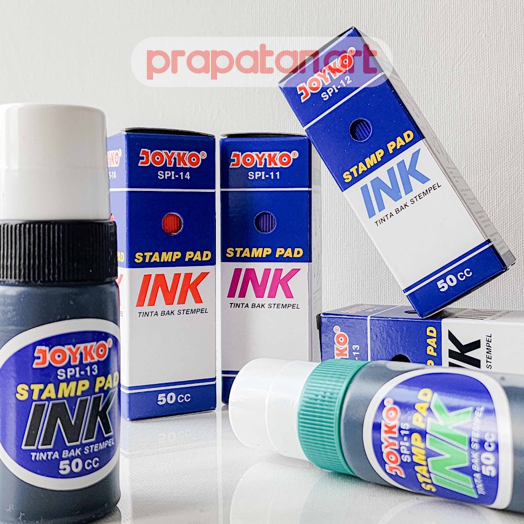 Jual Joyko Stamp Pad Ink Refill SPI-11~15 | Tinta Stempel | Shopee ...